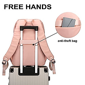 Aesthetic Backpack for School, Cute Girls Preppy Book Bag, Kawaii Large Capacity Middle School Plaid Backpack for Teenagers (Black)