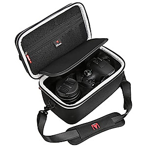 Mchoi Camera Case Fits for Canon EOS Rebel T7 DSLR Camera and 18-55mm Lens, Case Only