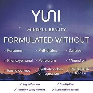 YUNI Beauty Face Serum (1 oz) Bakuchiol Serum + Biotic Natural, Vegan Anti Aging Face Moisturizer for Women, Face Moisturizer for Dry Skin, All Natural Retinol Alternative, Paraben-Free, Cruelty-Free