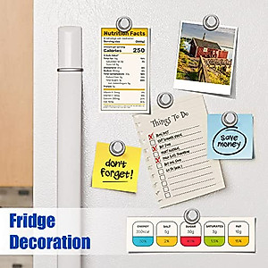 FINDMAG 16 Pack Magnets for Whiteboard, Fridge Magnets, Small Magnets, Refrigerator Magnets, Neodymium Magnets for School, Home, Garage, Crafts