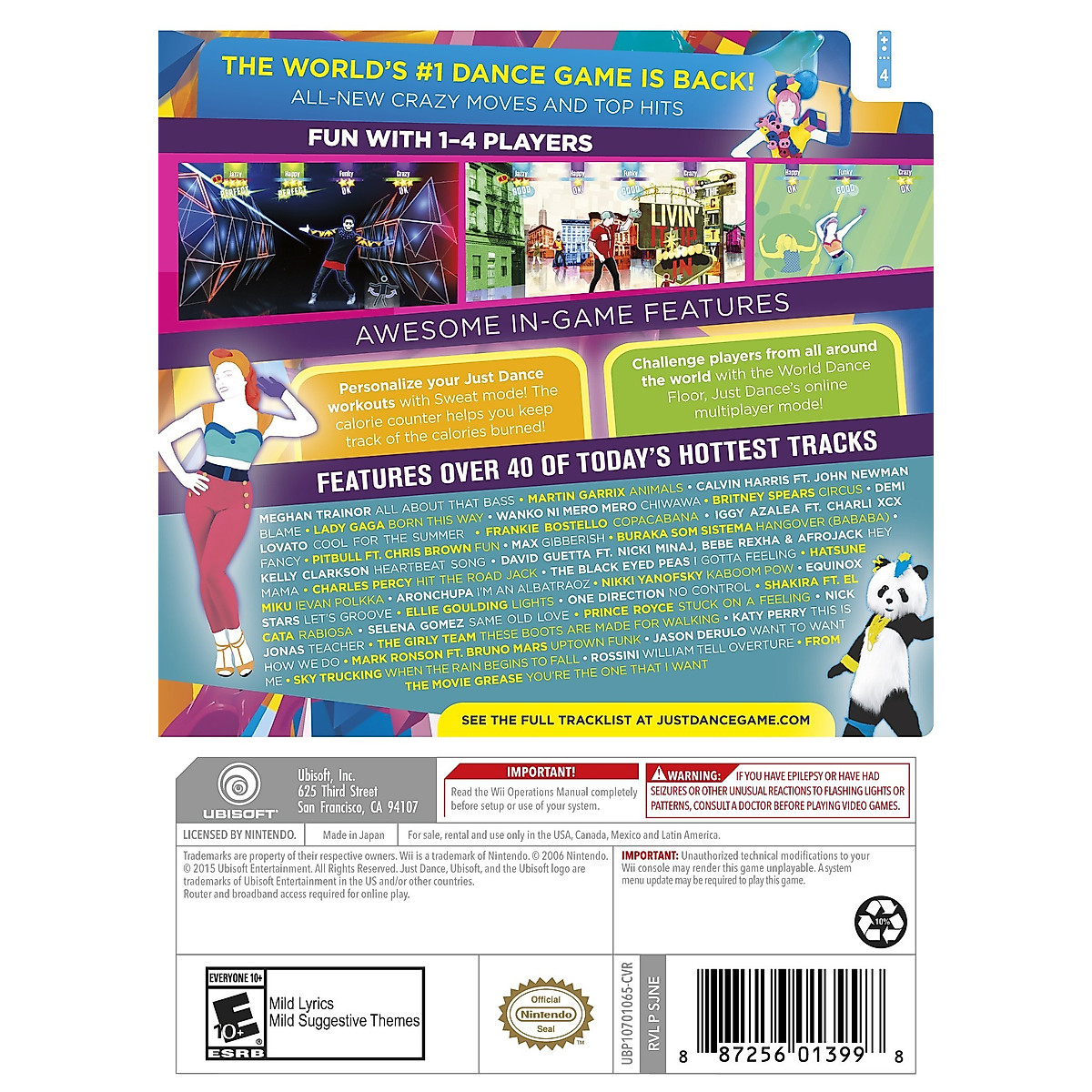 Just Dance 2016 - Wii (Renewed)