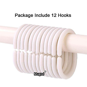 Mugod Flamingo Shower Curtains Pink Flamingo Vector Illustration Isolated on White Background Decorative Bathroom Waterproof Fabric Shower Curtain with 12 Hooks 60 x 72 Inches