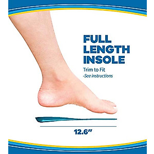 Dr. Scholl's Comfort and Energy Memory Fit Insoles for Men, 1 Pair, Size 8-14