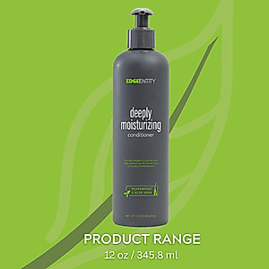 Edge Entity Peppermint & Aloe Vera Conditioner, Moisturizing & Conditioning Treatment, Hydrating Conditioner for Kinky, Curly, Coily, 4A-4C hair types, for Women- 8 oz