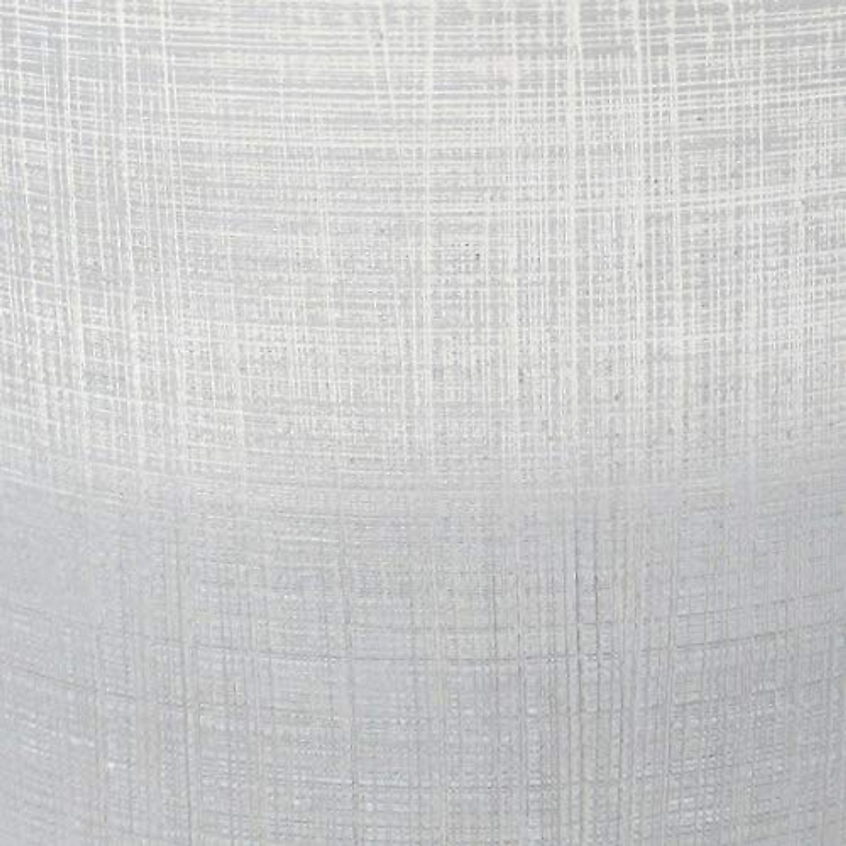 Amazon Brand - Rivet Rustic Stoneware Crosshatch Indoor Outdoor Flower Cylindrical Plant Pot, 7.9"H, Large Planter, Silver