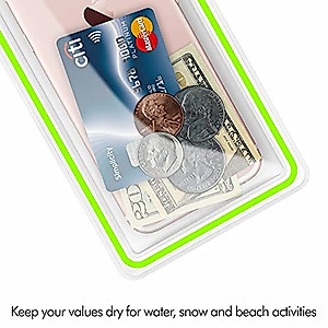 Universal Waterproof Phone Pouch, 4 Pack Waterproof Phone Case Dry Bag with Neck Strap Luminous Ornament for Water Games Protect iPhone 14 13 12 11 SE Pro Max Plus Galaxy S22 S21 Google Note up to 8"