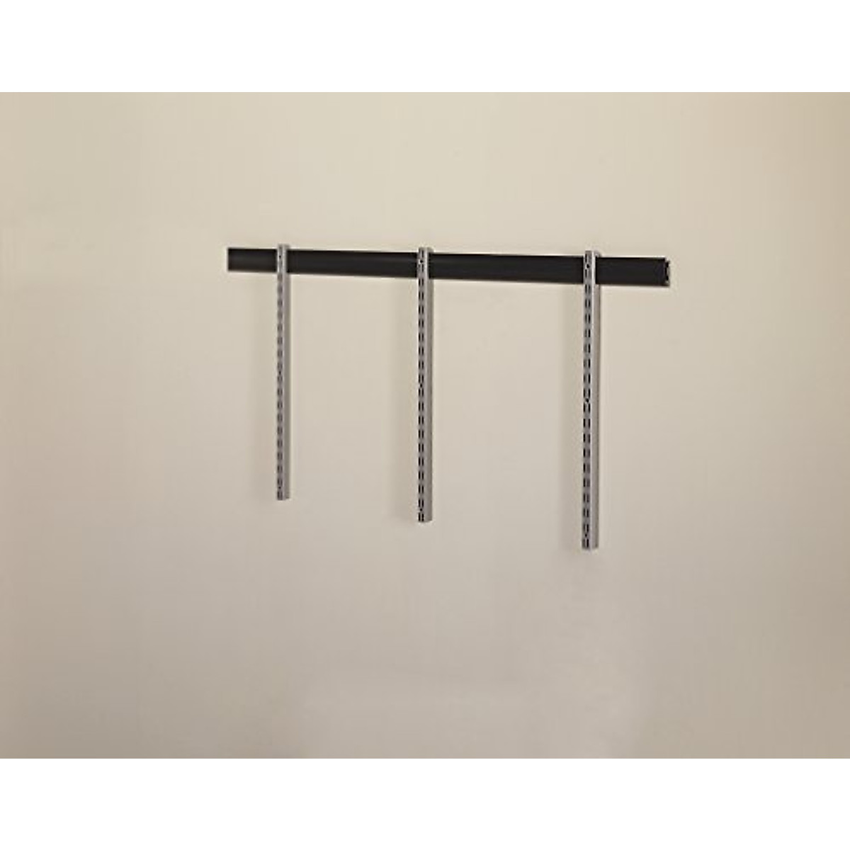 Rubbermaid Fasttrack Garage Storage Vertical Ball Rack & Fasttrack Garage Storage System Upright Rail, 25" (1784365)