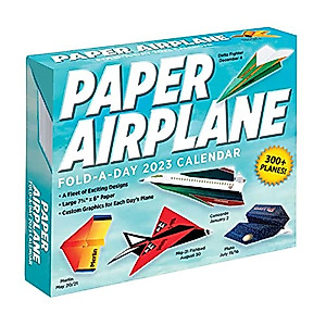 Paper Airplane 2023 Fold-A-Day Calendar