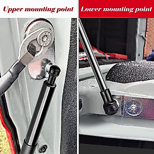 Vepagoo Truck Tailgate Assist 43206 for Ford Ranger 2019 2020 2021 Pickup Shock Damper Tailgate Soft Open