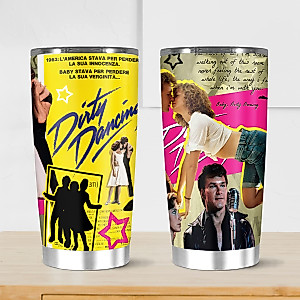 Stainless Steel Insulated Tumbler 20oz dirty Tea dancing Cold Coffee Wine Hot Iced Funny Travel Cups Mugs for Men Women