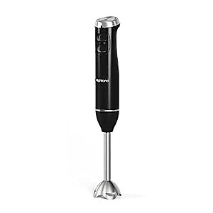 Highland Handheld Immersion Mixer, Black and Stainless Steel