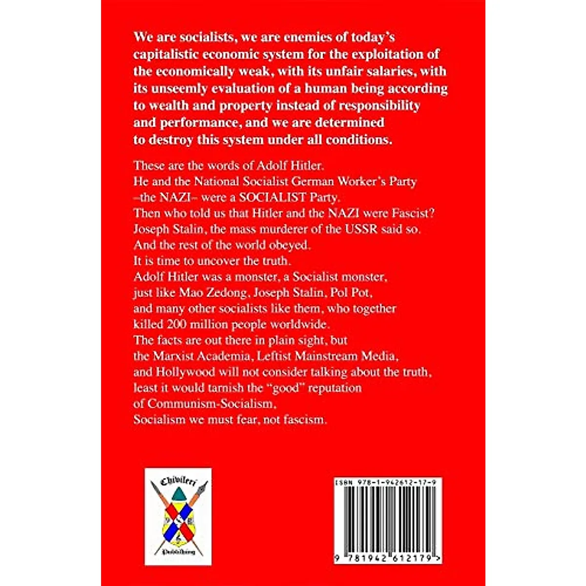 Hitler Was a Socialist: A comparison of NAZI-Socialism, Communism, Marxism-Socialism, and the United States