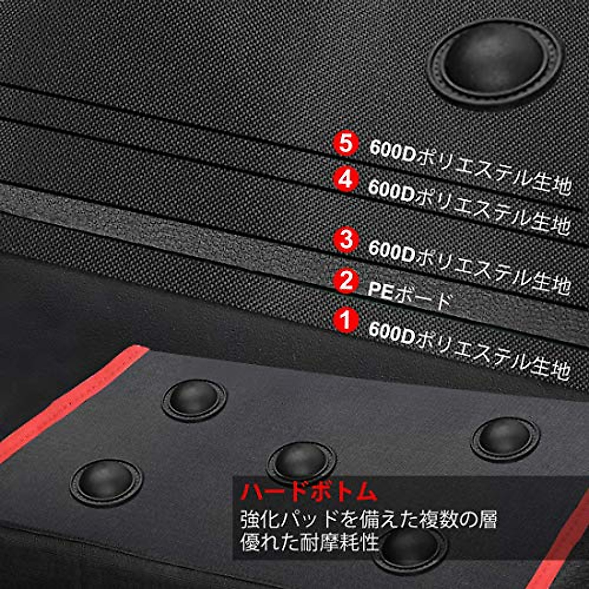 HAUTMEC 16-Inch Open Top Tool Tote Bag 16 Pockets, Foldable Design Tool Carrier With Adjustable Shoulder Strap, TB0002