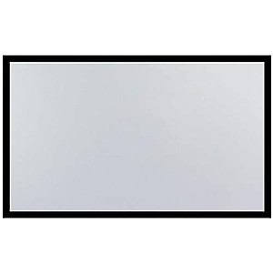 135" Projector Screen 16:9, Aluminum Fixed Frame Portable Projection Screen for 4K 3D 1080P HD, Manual Projector Screen Pull Down Wrinkle-Free Design for Indoor Outdoor Home Theater Office