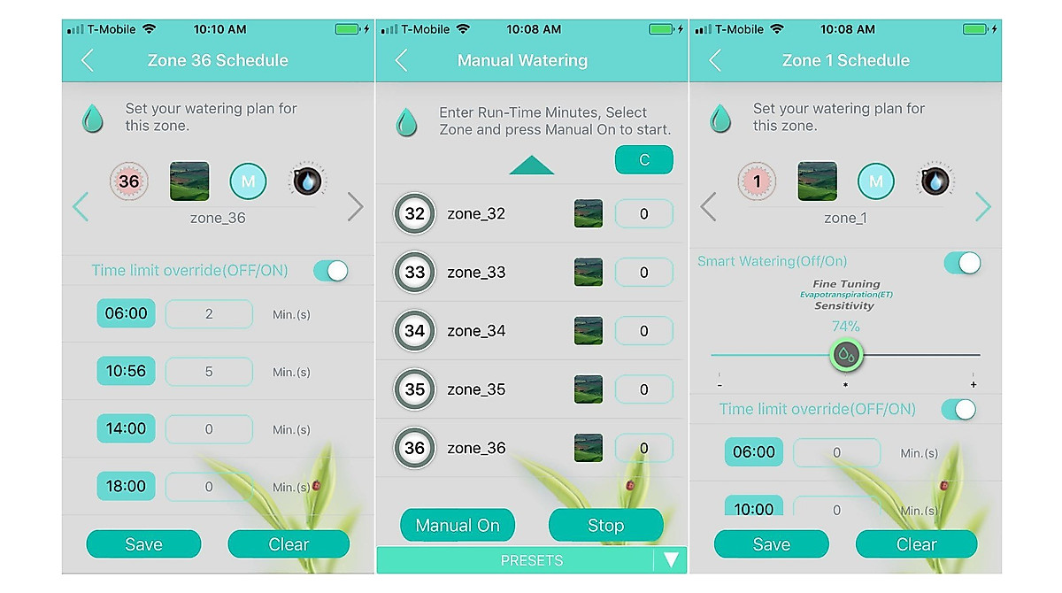 NxEco 36-Zone Smart Irrigation Controller - Water Savings & Remote Control