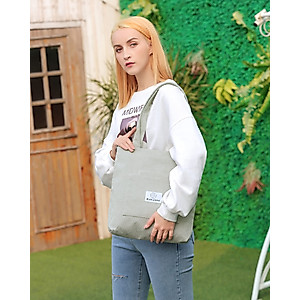 Makukke Corduroy Totes Bag Women - Shoulder Hobo Bag Handbags Crossbody Bag Big Capacity Shopping Purses