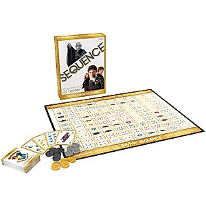 Harry Potter Sequence Board Game - Five-in-A-Row Fun for Everyone - Featuring Witches and Wizards from Harry Potter by Goliath