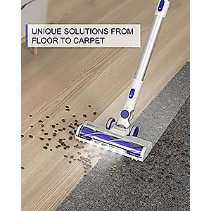 ORFELD Cordless Vacuum Cleaner, 24000Pa Powerful Cordless Vacuum, 6 in 1 Lightweight Stick Vacuum with Brushless Motor - 40 Min Runtime, for Pet Hair Carpet Car Hardwood Floor Cleaning