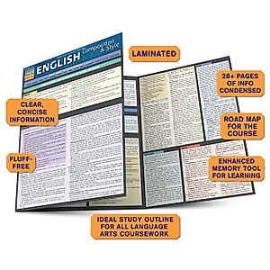 English Composition & Style: a QuickStudy Laminated Reference Guide (QuickStudy Academic)
