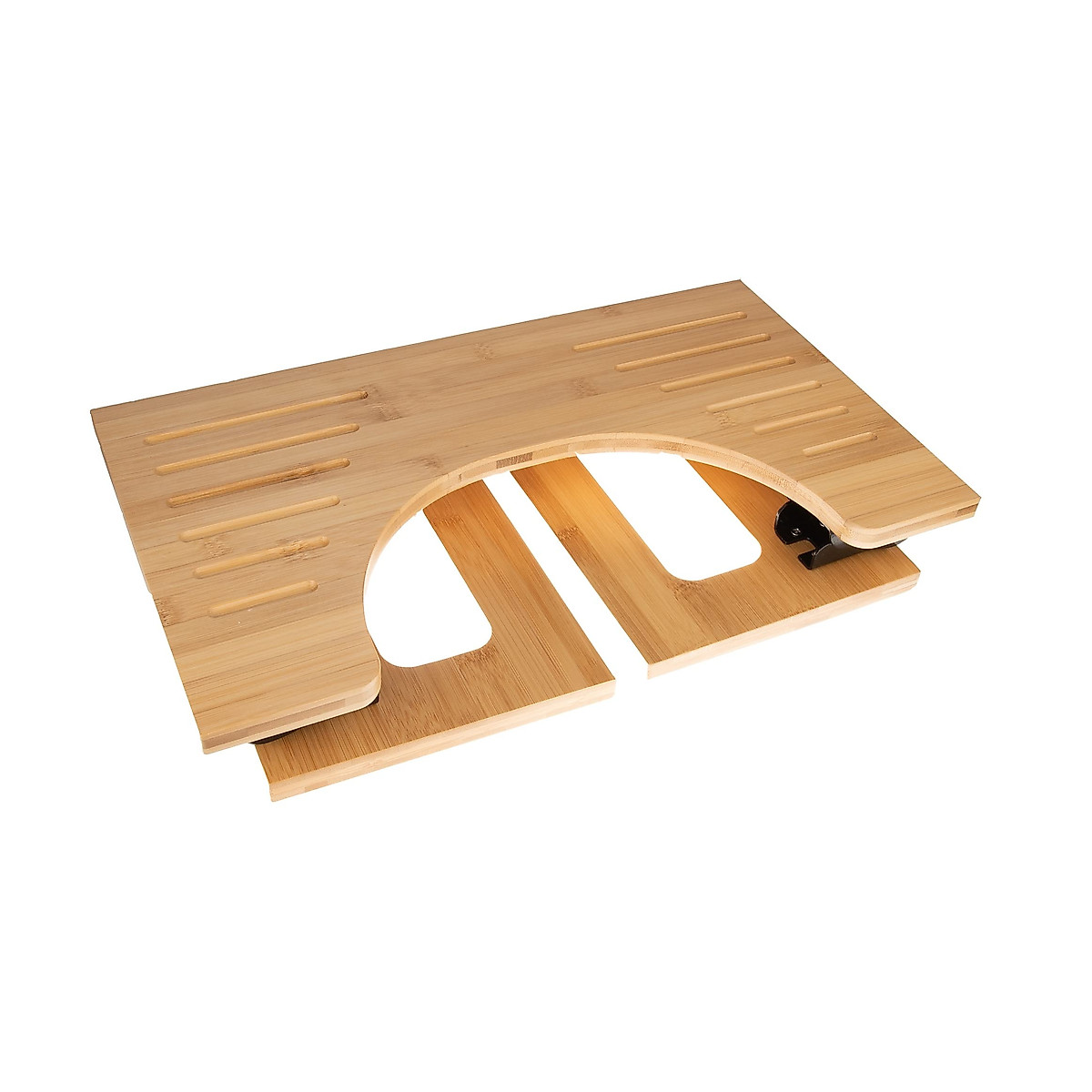 Mateda Bamboo Toilet Stool for Bathroom, Foldable Poop Stool for Adults