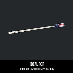 CRAFTSMAN Screwdriver Set, Slotted 3/8-Inch x 16-Inch (CMHT65028)