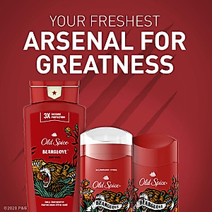 Old Spice Anti-Perspirant Deodorant for Men, Bearglove Scent, 2.6 Oz
