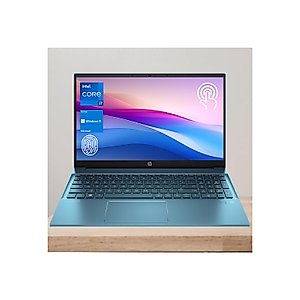 HP Pavilion 15t-eg300 Laptop, 15.6" FHD Touchscreen Display, Intel Core i7-1355U Processor, 32GB RAM, 1TB SSD, Webcam, FP Reader, HDMI, Wi-Fi 6, Windows 11 Home, Forest Teal