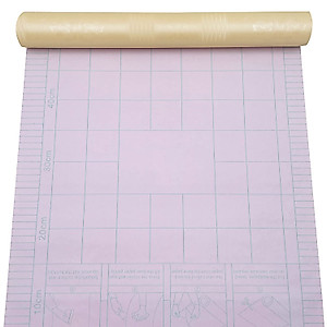 Yifely Yellow Flower Striped Shelf Paper Self-Adhesive Drawer Liner Covering Home School Study Desk 17.7 Inch by 9.8 Feet