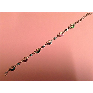 SHELL OF THE SEA, MOON PAUA SHELL & CZ STONE INLAYED BRACELETS