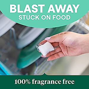 Seventh Generation Dishwasher Detergent Packs, Blasts Away Stuck-On Food, Free & Clear, 20 Packs