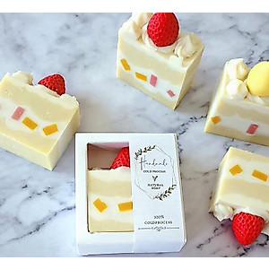 The Perfect Autumn - White BarnBath/Body Works -3-Wick Scented Candle 14.5 OZ Burns 25-45 Hours and Strawberry Cake soap