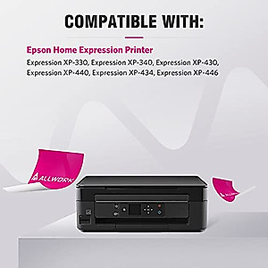 ALLWORK 5 Packs Remanufactured T288XL Ink Cartridges Replacement for Epson 288XL T288XL 288 T288 High Yield Ink for Expression XP-430 XP-434 XP-440 XP-446 XP-340 XP-330-2 Black1 Cyan1 Magenta1 Yellow