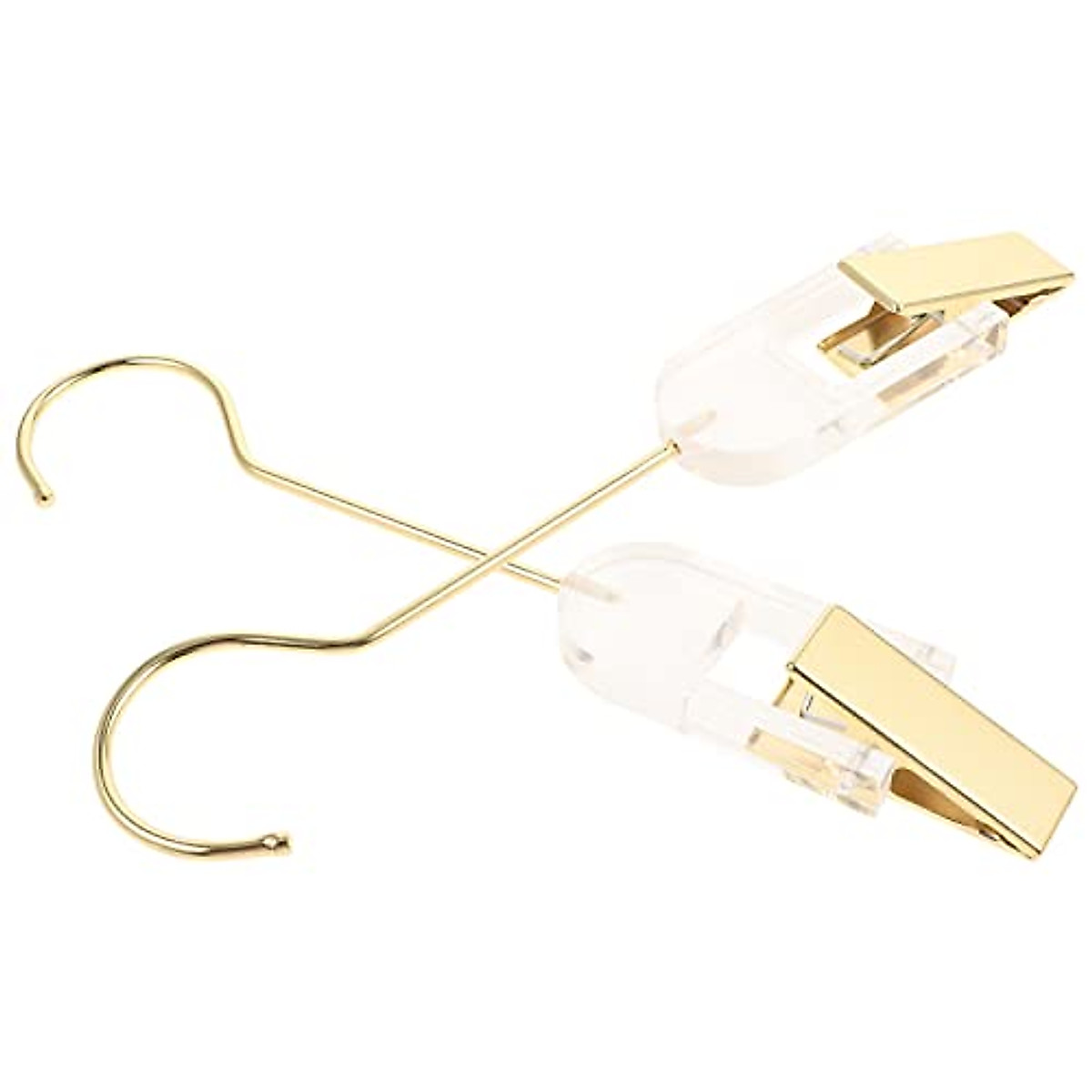Zerodeko Hat Hanger 2Pcs Boot Hangers Clips Laundry Hooks Hanging Clips Clothes Closet Hanger Organizer Clamps Socks Towel Clips for Closet Travel Pants Socks Handbags Skirt Hangers