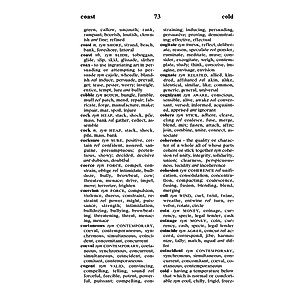 Merriam-Webster's Pocket Thesaurus, Newest Edition, (Flexi Paperback) (Pocket Reference Library)