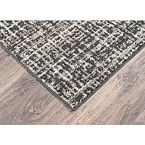 Garland Rug Rumba 9 ft. x 12 ft. Area Rug Cinder Gray/Earth Tone