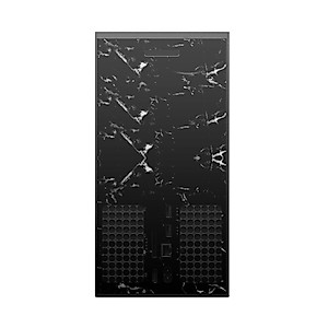 Head Case Designs Officially Licensed Chelsea Football Club Black Marble Mixed Logo Matte Vinyl Sticker Gaming Skin Case Cover Compatible with Xbox Series X Console