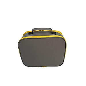 Caterpillar Lunch Box, Grey/Black, One Size
