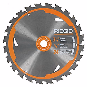 Ridgid R8653 Gen5X Brushless 18V Lithium Ion Cordless 7 1/4 Inch 3,800 RPM Circular Saw with Bevel and Depth Adjustment (Batteries Not Included, Power Tool Only)