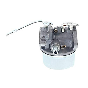 Chacarbtu 632537A Carburetor for Tecumseh 640309 SK840 HSK845 HSK850 TH139SA TH139SP Snow Blower with 35440 35438 Throttle Control Knob Kit