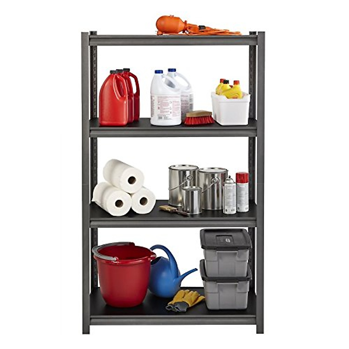 Hirsh 3,200 lb Capacity Iron Horse Shelving - 4 Compartment(s) - 60" Height x 36" Width x 18" Depth