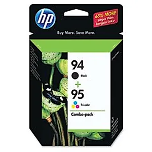 Compatible Hewlett Packard No.94/95 Ink Combo Pack (Black/Color) (C9354FN)