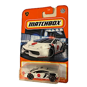 Matchbox Power Grabs White Lamborghini Gallardo Police 69/100