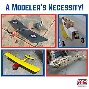 K&S 5499 Music Wire, 0.020" OD x 12" Long, 4 Pieces, Made in The USA