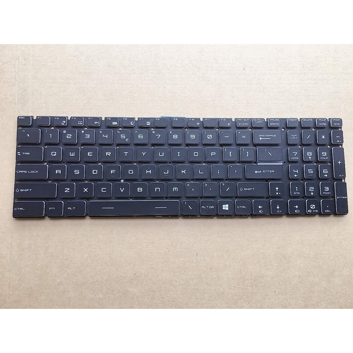 Original New for MSI GP65 Leopard 10SDK-433 15. 6" Gaming Laptop PER-Key RGB Keyboard Backlit Backlight