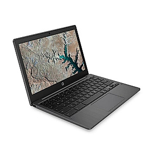HP Chromebook Laptop11a-na0081cl 11.6 inch Netbook MediaTek MT8183, 4GB RAM, 32GB eMMC Flash MediaTek Graphics, Google Chrome OS Installed, Small & Lightweight Computer Notebook PC, Ash Gray (Renewed)