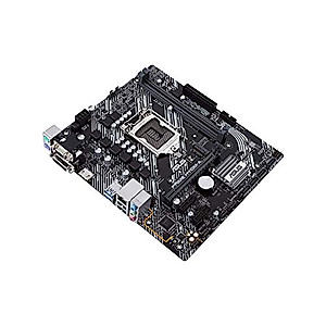 ASUS Prime H410M-A/CSM LGA1200 (Intel® 10th Gen) Micro-ATX Commercial Motherboard (M.2 Support, HDMI, D-Sub, DVI, USB 3.2 Gen 1, COM Header, TPM Header and ASUS Control Center Express)