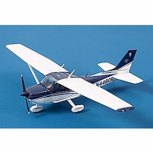 Sporty's Aviation Gifts Limited Edition C172 Skyhawk Die-Cast Model 1:72nd Scale with Display Stand