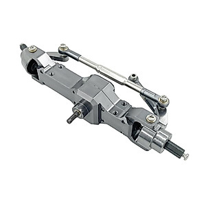 MayNuo Metal Front & Rear Bridge Axle Gear Box for WPL C14 C24 B14 B24 B16 B36 1/16 RC Car Truck Rock Crawler Trucks RC Car Parts (Color : Front-Middle-Rear)