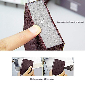 Magical Nano Emery Sponge,Used for Kitchen Cleaning and Bathroom Stains Eraser 10 Pack