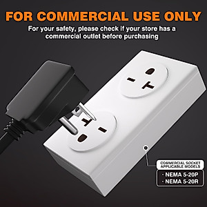 Wantjoin Commercial Hot Water Dispenser with Commercial Plug, Electric Water Boiler Warmer 30L(8 Gallon)/Hour, Hot Water Machine 10L (2.5 Gallon), Instant Heating for Coffee & Milk Tea,1800W